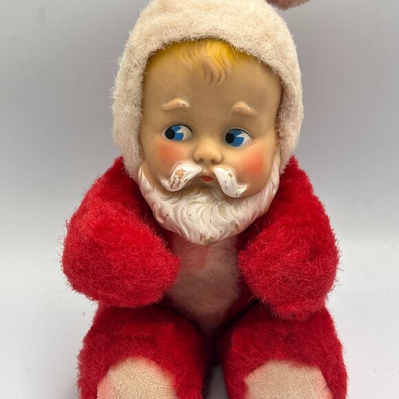 Knickerbocker | Holiday | Vintage 95s Knickerbocker Rubber Face Baby ...